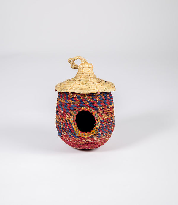 Saree and Hogla Birdhouse - Assorted Colourways - Fair Go Trading