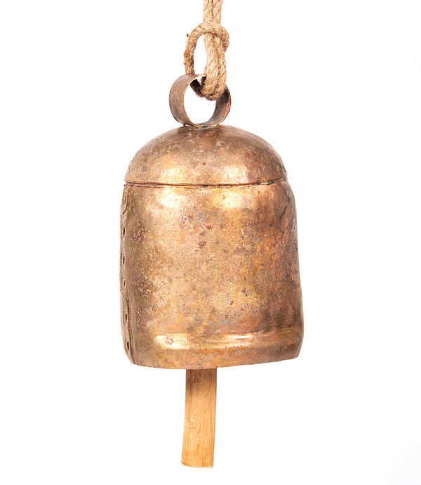 Handmade Rustic Bell - 28cm - Fair Go Trading