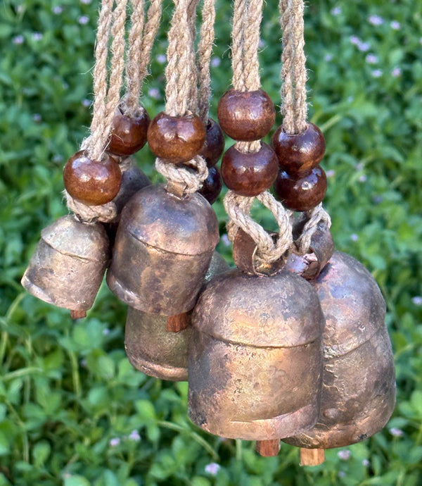 Handmade Rustic Bell - 3.5cm - Fair Go Trading