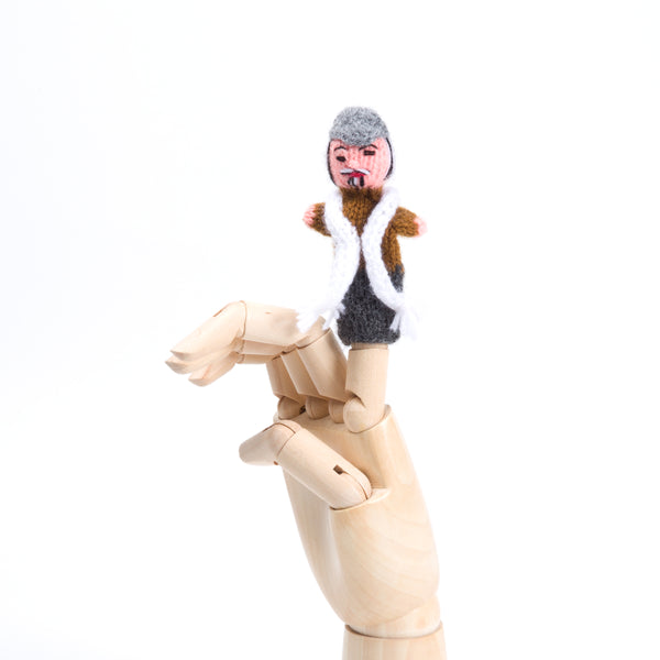 Grandfather Finger Puppet - Fair Go Trading