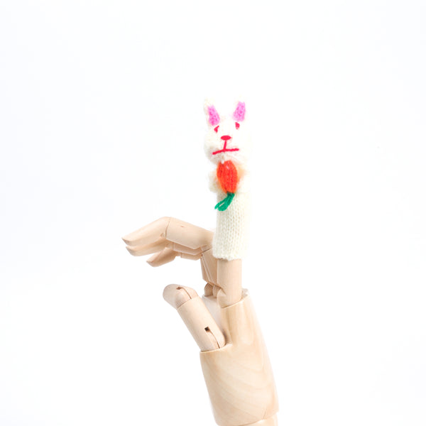 Rabbit Finger Puppet - Fair Go Trading