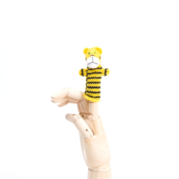 Tiger Finger Puppet - Fair Go Trading