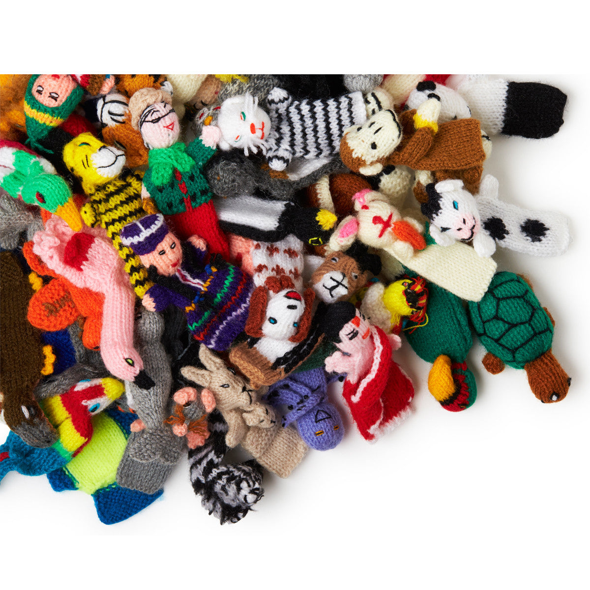 Finger Puppet Set - Mega Pack of 50 Fabulous Finger Puppets - Fair Go ...
