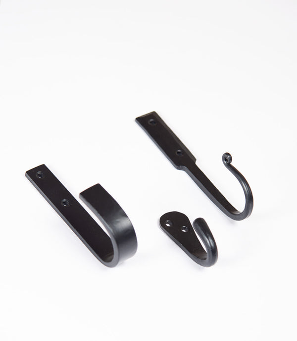 Hand Forged Bevelled Edge Hook - Fair Go Trading